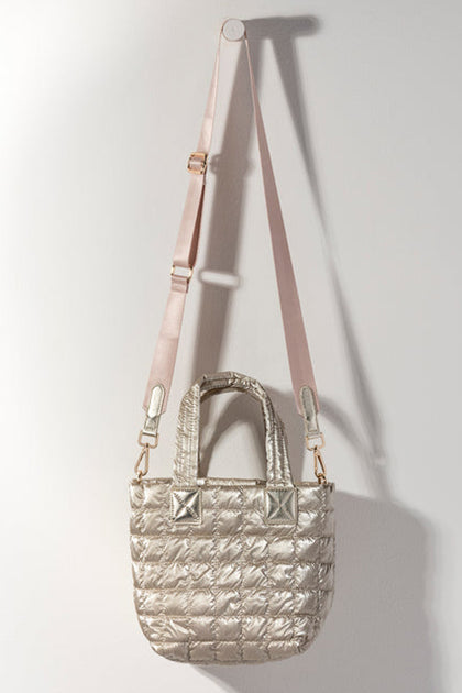 Shiraleah Logan Mini Tote Cross-Body Bag Gold – Chalet