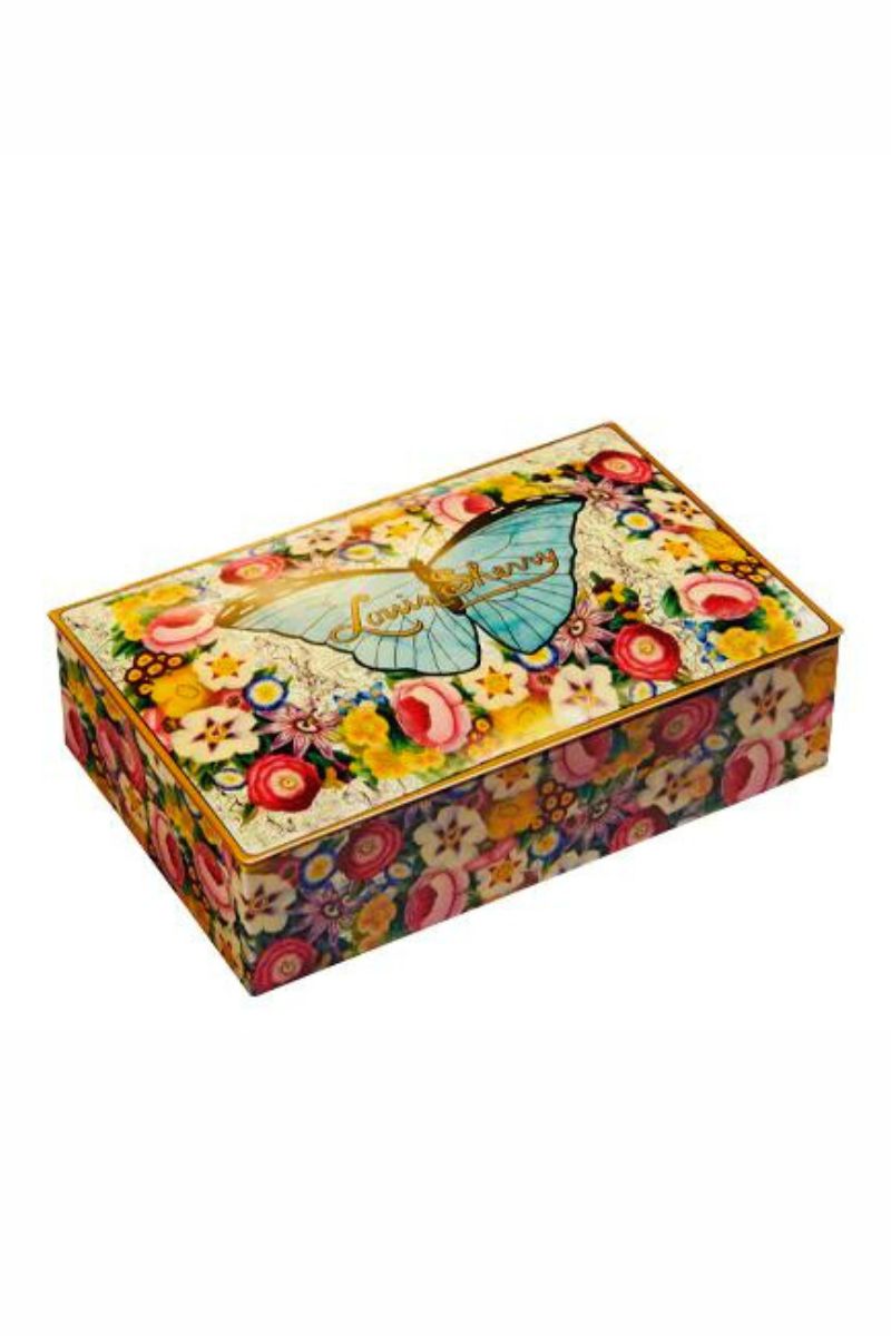 Louis Sherry 12-Piece Chocolate Tin John Derian Butterfly – Chalet