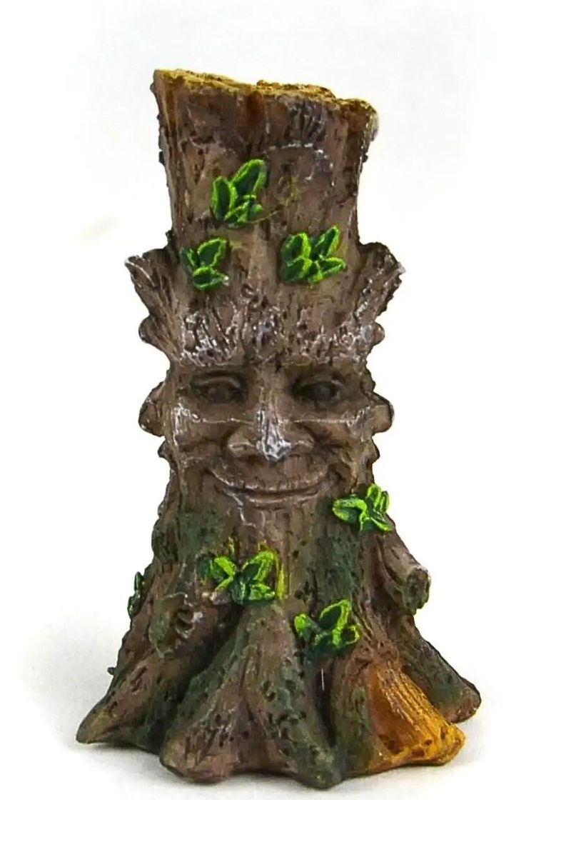 Touch of Nature Miniature Tree with Face 3” – Chalet