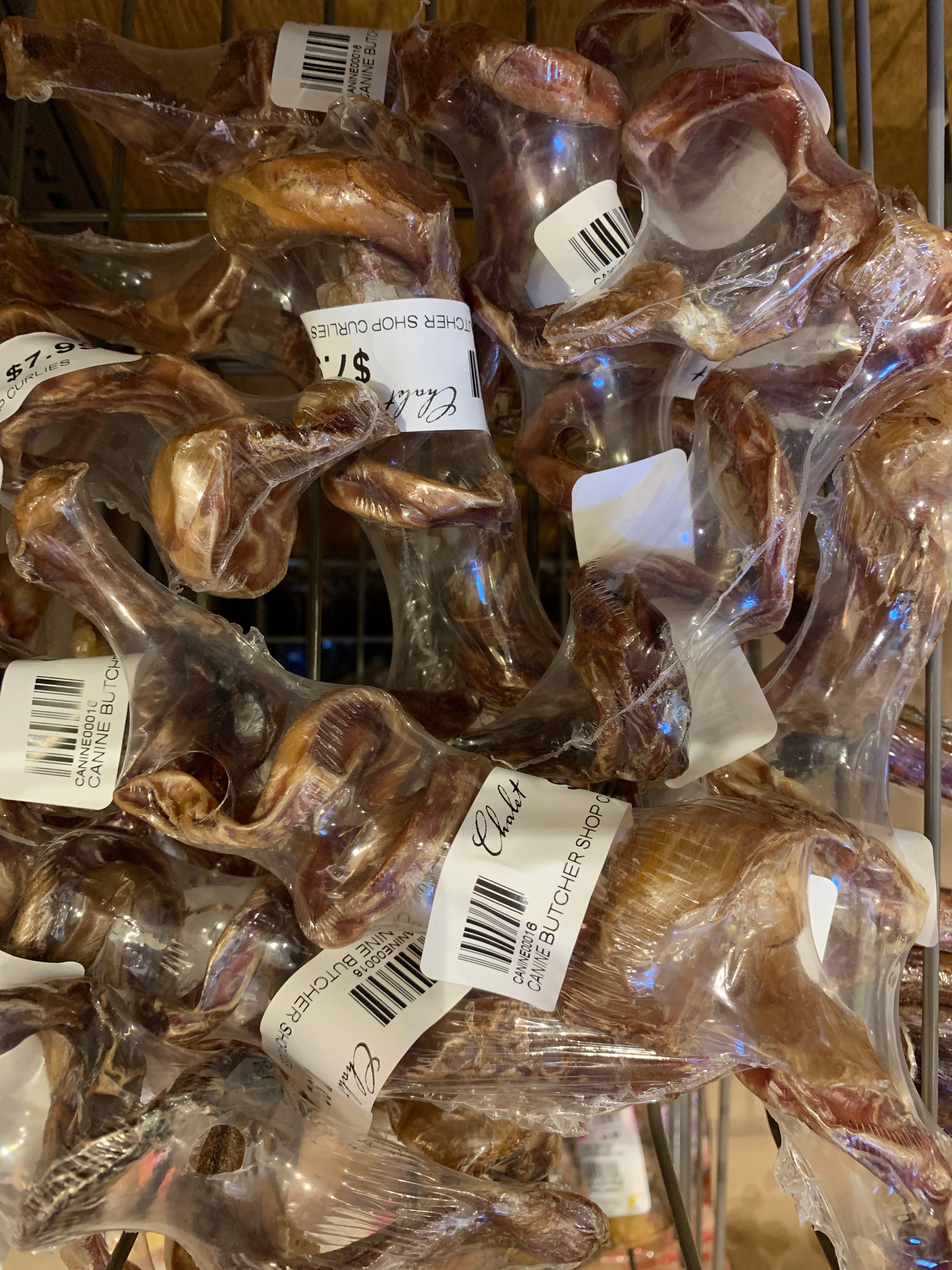 Canine Butcher Shop Curlies Individual – Chalet