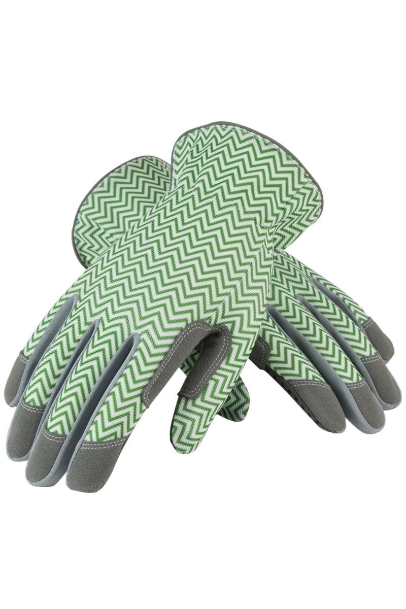 MUD Gloves Zigzag Mud Green/White Large – Chalet